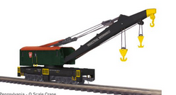 Pre-order for MTH Premier PRR wreck crane and boom tender/tool car, 3 ...