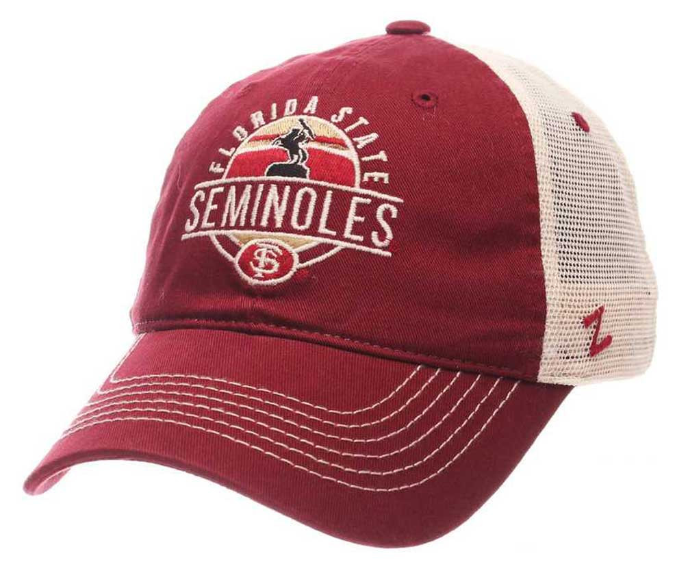 Zephyr Hats NCAA Florida State Seminoles Memorial Trucker Snapback ...