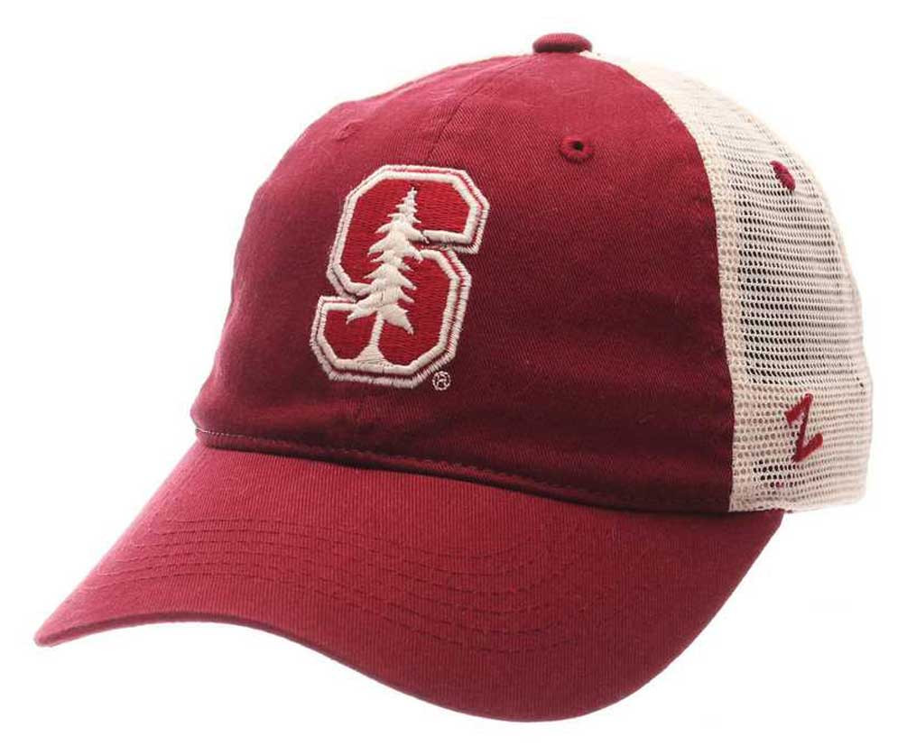 Zephyr Hats NCAA Stanford University Tree Logo Trucker Snapback ...