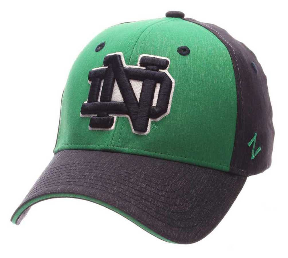 Zephyr Hats Notre Dame "ND" University Challenger Baseball Cap Hat ...