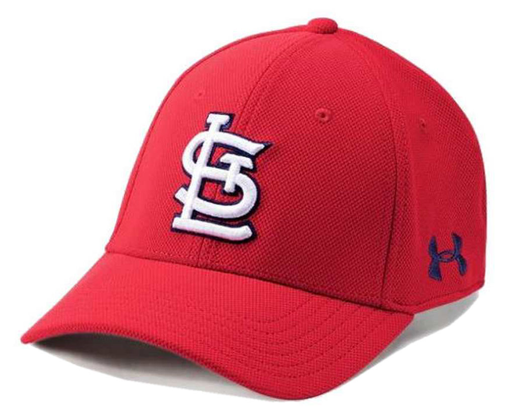 Under Armour UA Men's St. Louis Cardinals MLB Adjustable Blitzing ...