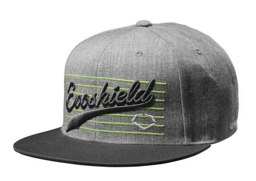 Evoshield Script Snapback Closure Baseball Cap Hat 3D Wordmark ...