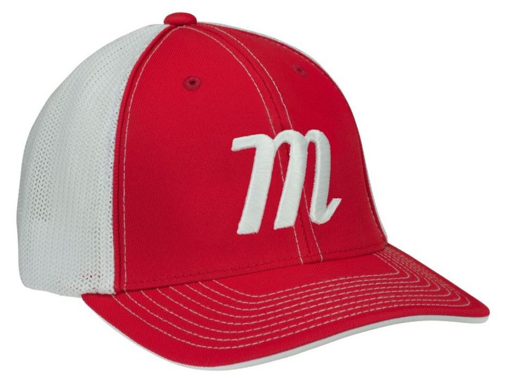 Marucci "M" Trucker Snapback Baseball Hat Cap Mesh Back Color Choices ...