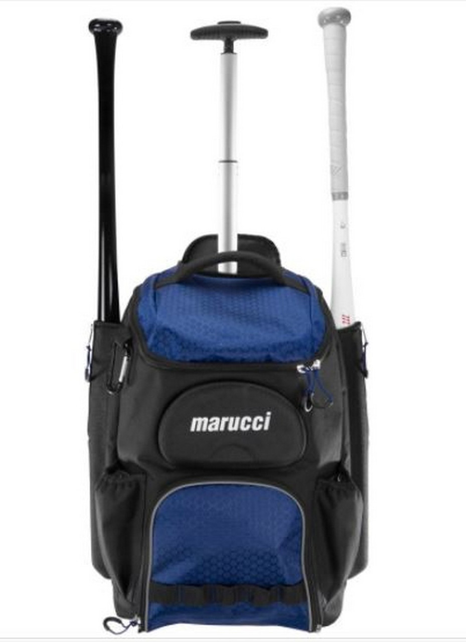 Marucci Axle Baseball Bat Pack Backpack Wheeled Holds 2 Bats Color ...