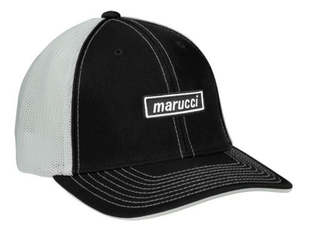 Marucci Logo Patch Trucker Baseball Hat Cap Snapback Mesh Two-tone ...