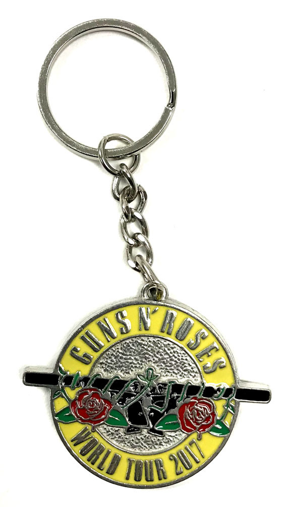 Guns N Roses 2017 Tour Bullet KeyChain Key Chain Rock n Roll Bands GNR ...