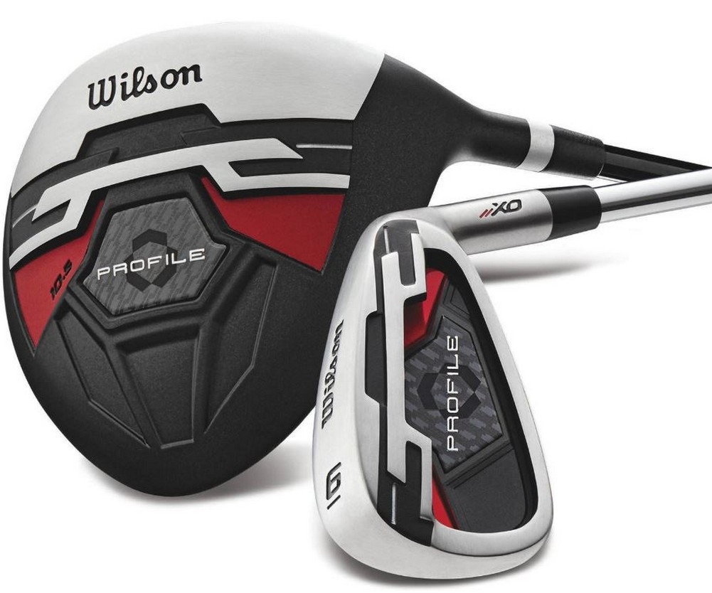 Wilson Profile XD PKGST Golf Clubs 14 Piece Iron Set w Bag Driver ...