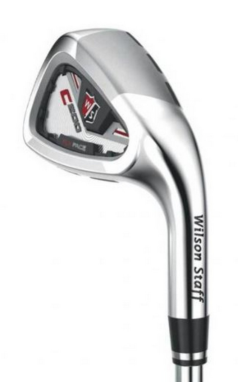 Wilson Staff C200 Iron Set Steel Golf Clubs 8-Piece Set 4-PW GW Right ...