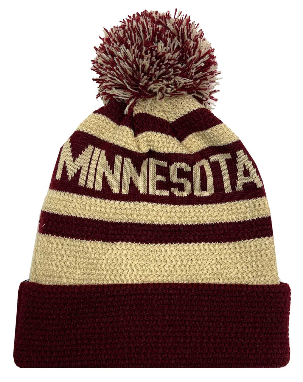 Zephyr Minnesota Gophers Klammer Embroidered Logo Knit Hat – Maroon ...