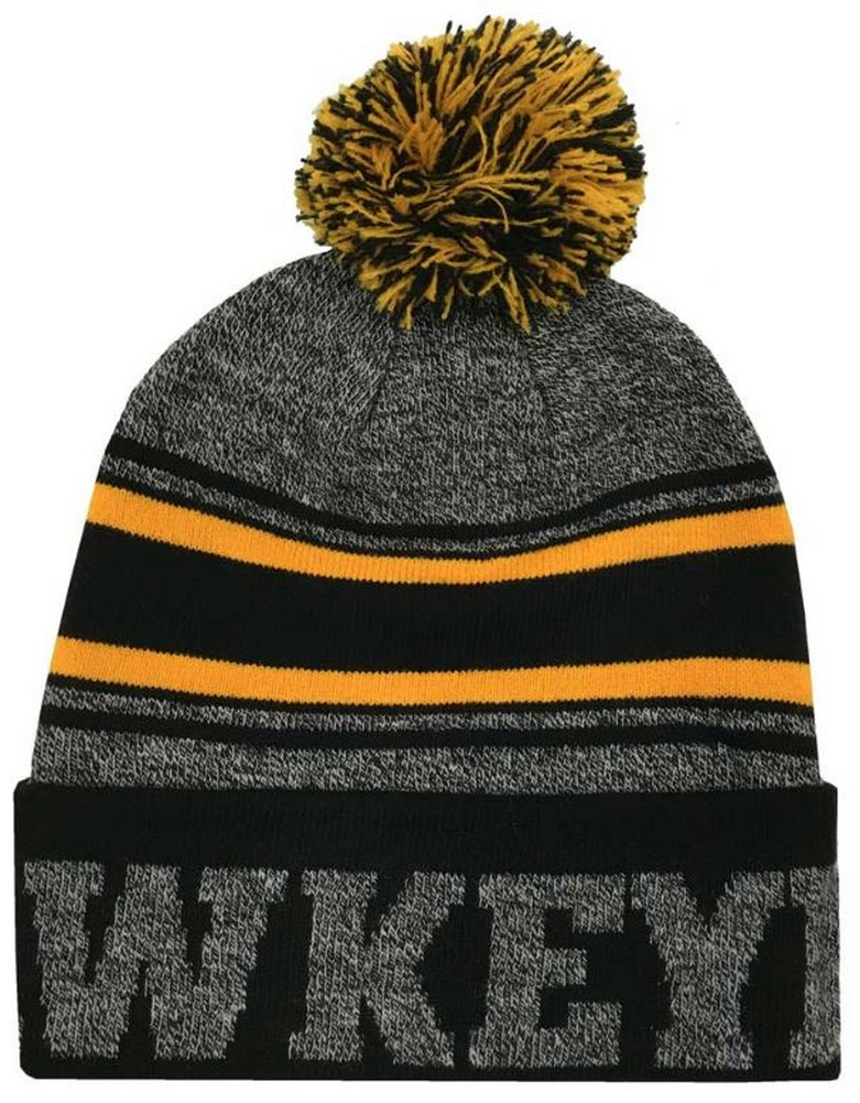 Zephyr Hats University of Iowa Hawkeyes Orbit Knit Hat NCAA College ...