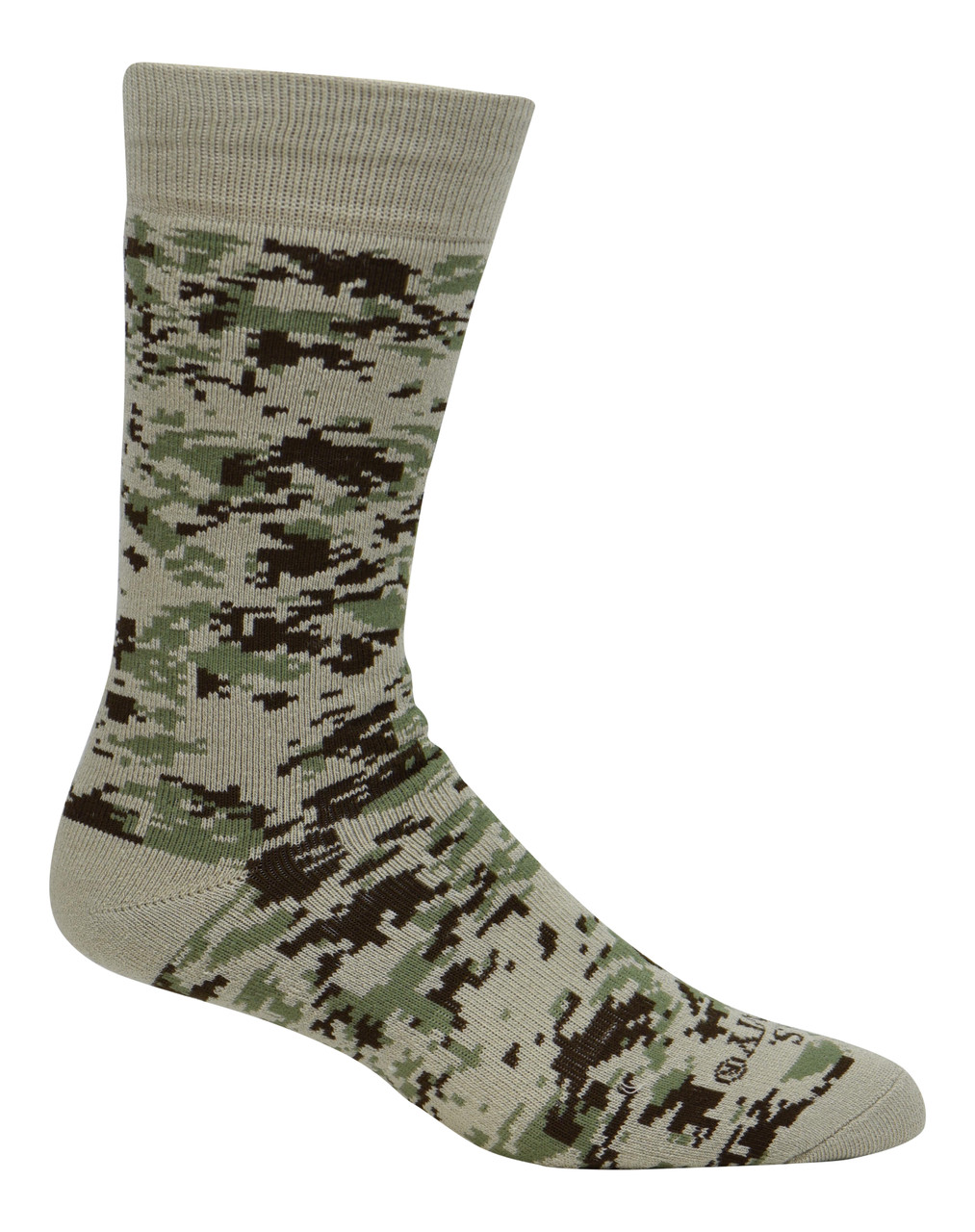U.S. Army Men's U.S Army All Season Acrylic 2pk Combo Crew Socks, Olive ...