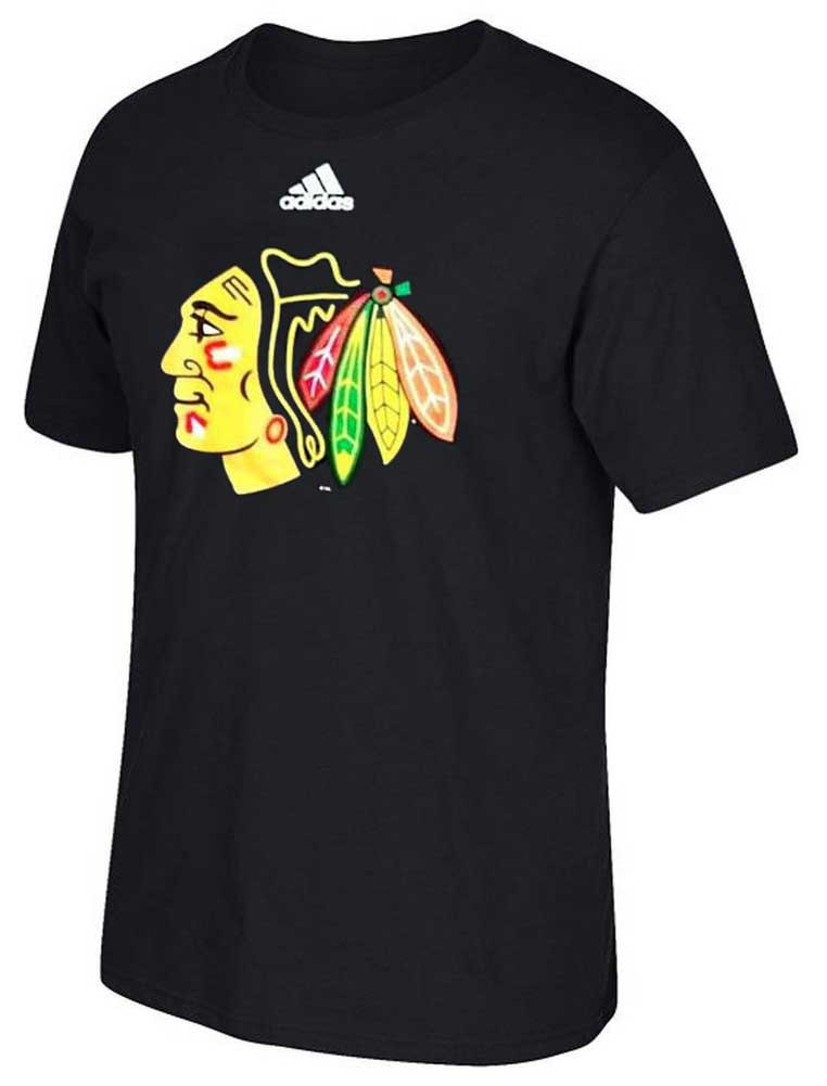 Adidas Men's Chicago Blackhawks National Hockey League Tee Shirt NHL IL ...