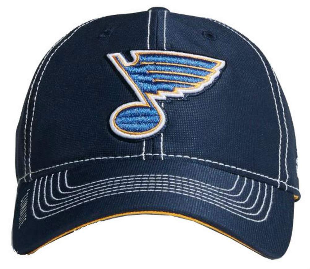 Adidas NHL Hockey St Louis Blues Cap Hat Slouch Dobby ADJ Climalite ...