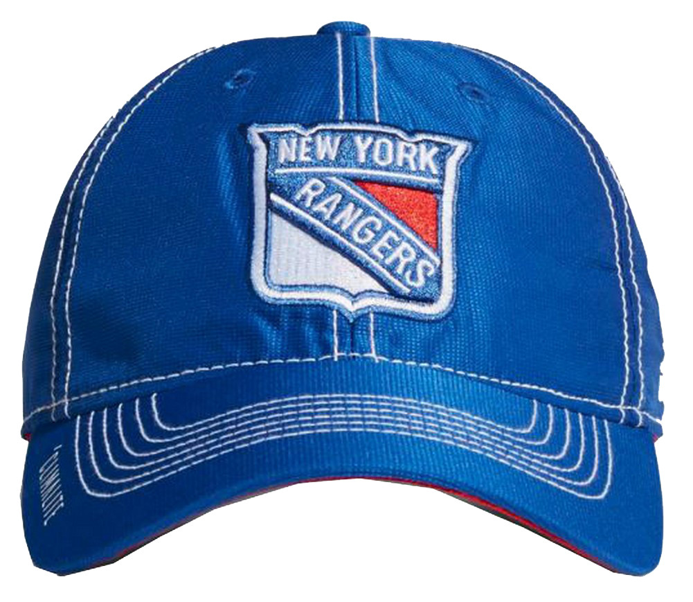 Adidas NHL Hockey New York Rangers Cap Hat Slouch Dobby ADJ Climalite ...