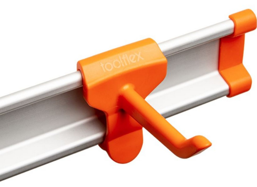 Toolflex One 3-Pack Hooks for Wall-Mounted Storage System Tool Flex P01H - Sports Diamond