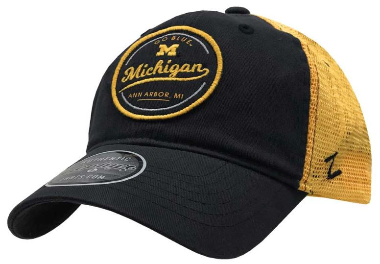 Zephyr University of Michigan Lager Hat Baseball Cap Go Blue Ann Arbor ...