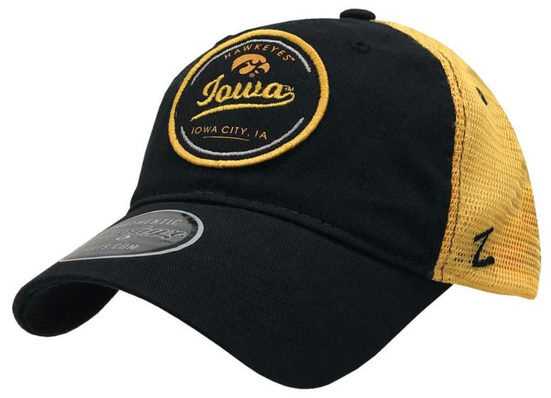 Zephyr University of Iowa Lager Hawkeyes Hat Baseball Cap Iowa City UI ...