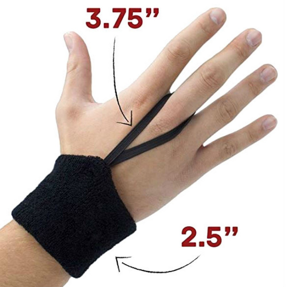 Champro 3" Sweatband Referee Down Indicator Elastic Wrist Band Football ...