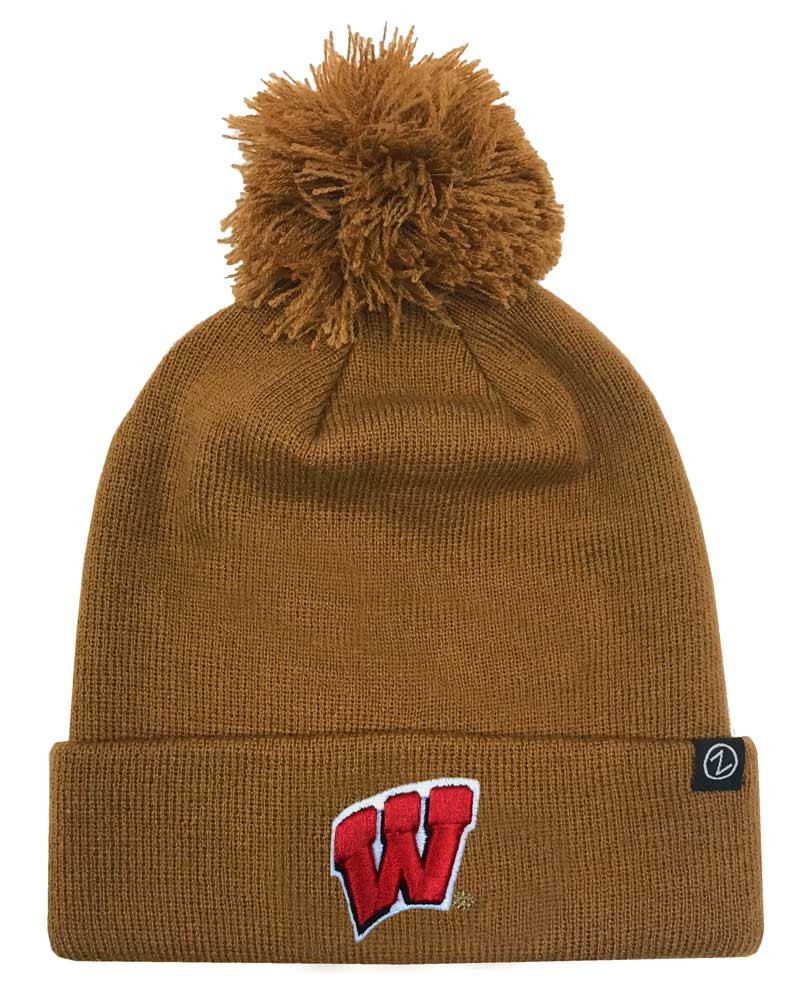 Zephyr University of Wisconsin Madison Badger Ranger Knit Cap Hat ...
