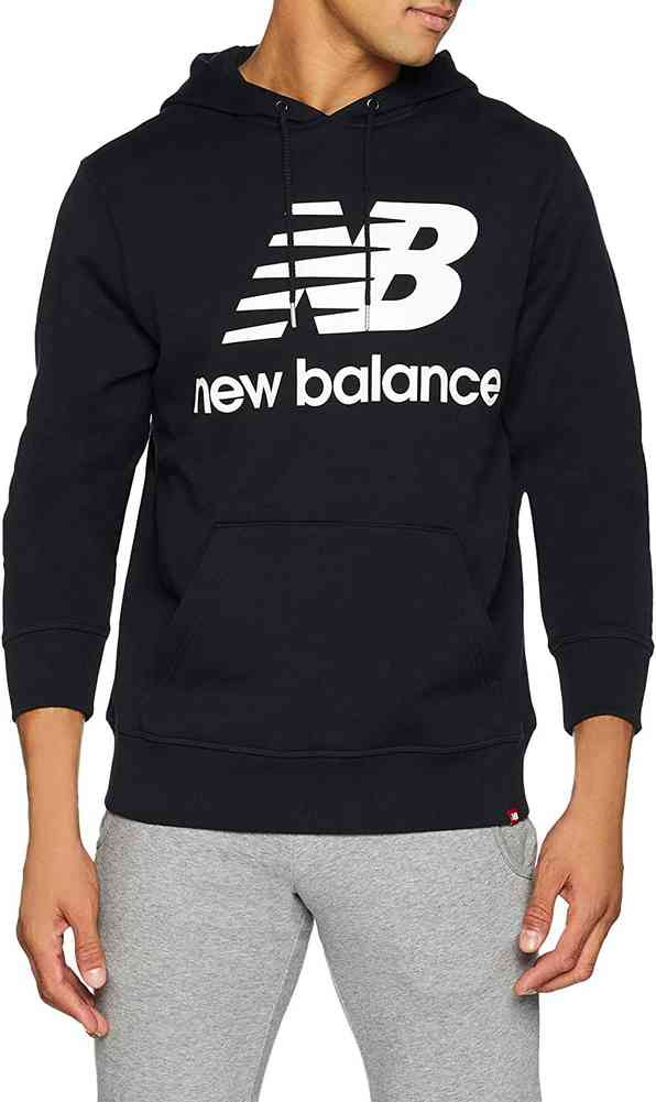 New Balance Men's Essentials Brushed Pullover Hoodie Hoody Sweatshirt 2 ...