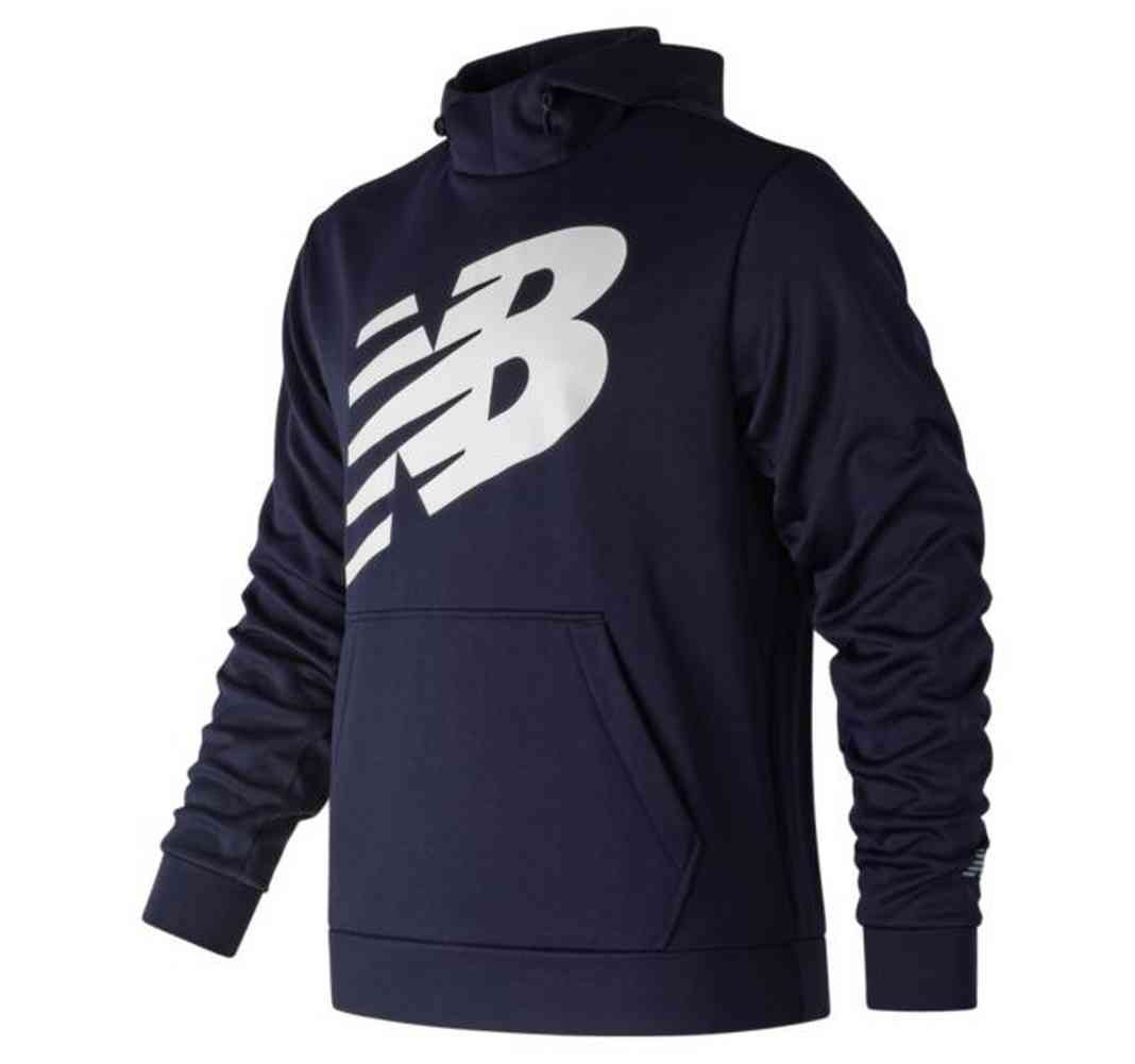 New Balance Men's Graphic NB CoreFleece Hoodie Pullover Sweatshirt 3 ...