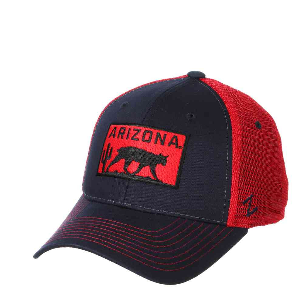 Zephyr University of Arizona Cats Badge Wildcats Hat Baseball Cap ...