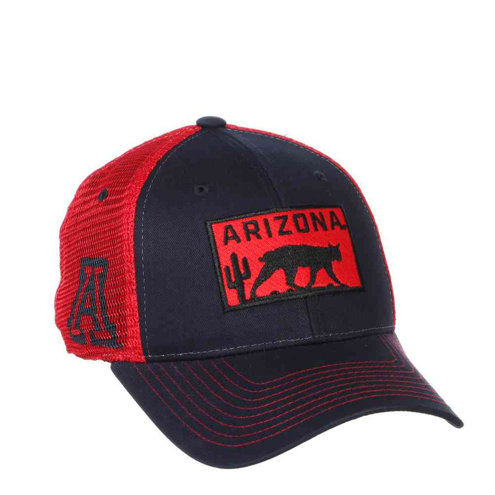 Zephyr University of Arizona Cats Badge Wildcats Hat Baseball Cap ...