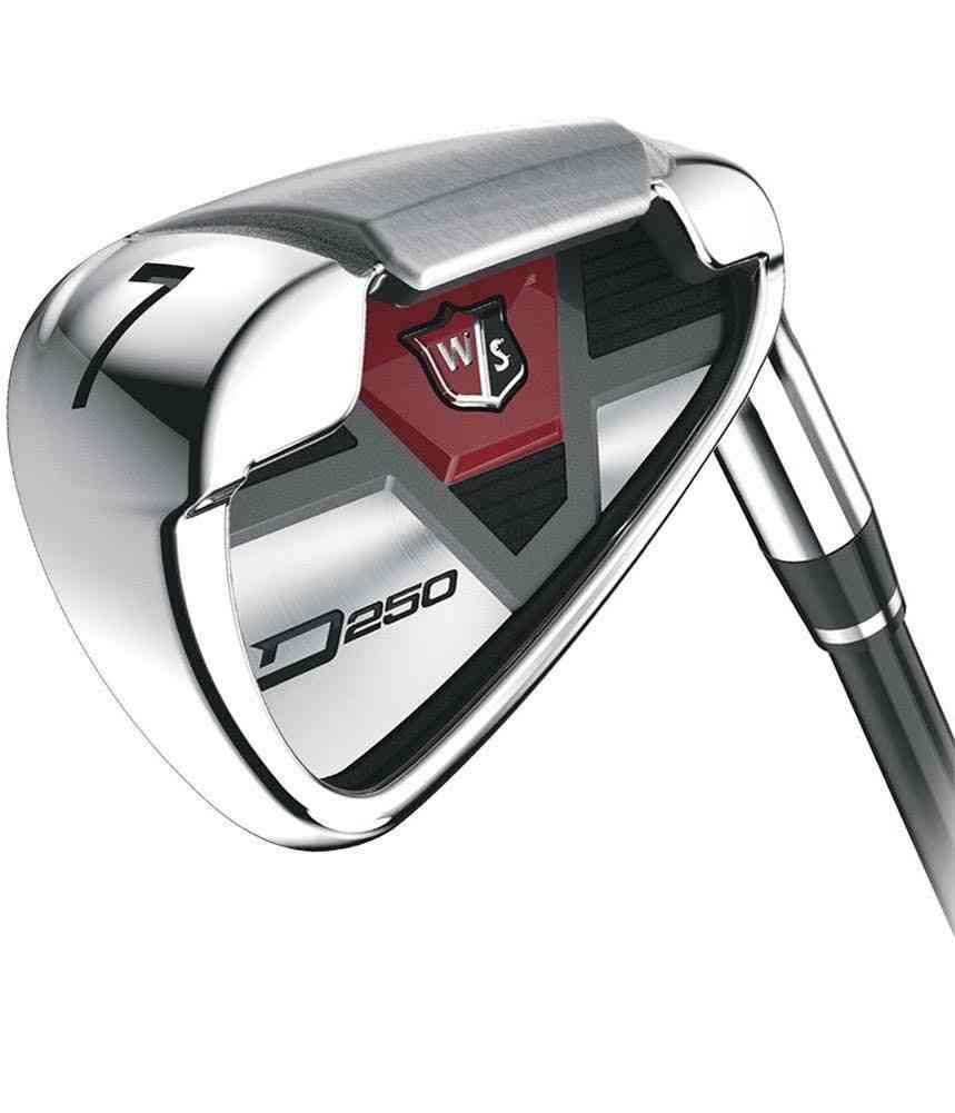 Wilson Men's D250 Iron Hybrid Combo Set 4 & 5 Hybrid, 6-PW Irons (7 ...