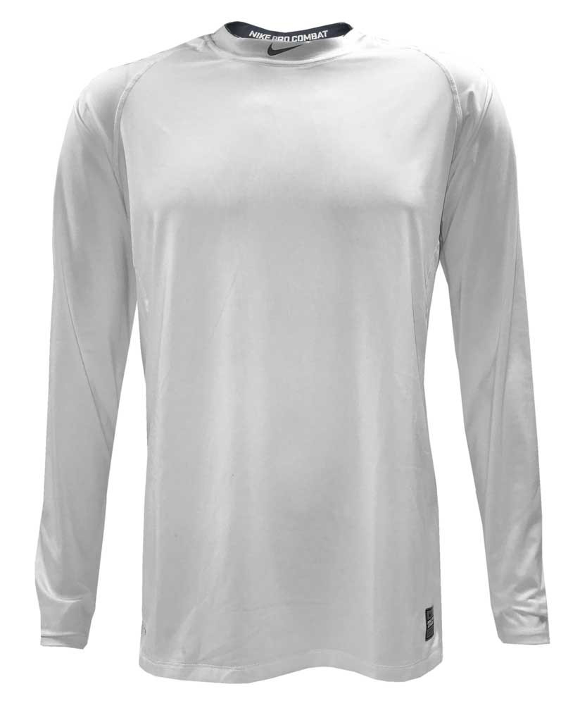 Nike Mens Core Fitted Raglan Long Sleeve Baseball Performance Shirt ...