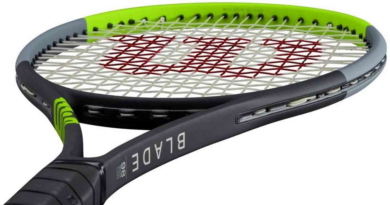 Wilson Blade 98 (16x19) V7 Tennis Racquet Racket TNS Frame Unisex (Grip ...