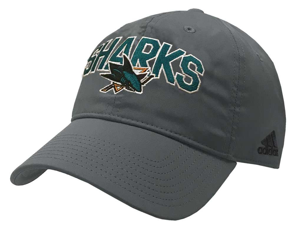 Adidas Men's San Jose Sharks Coach Hat Baseball Cap NHL Hockey ...