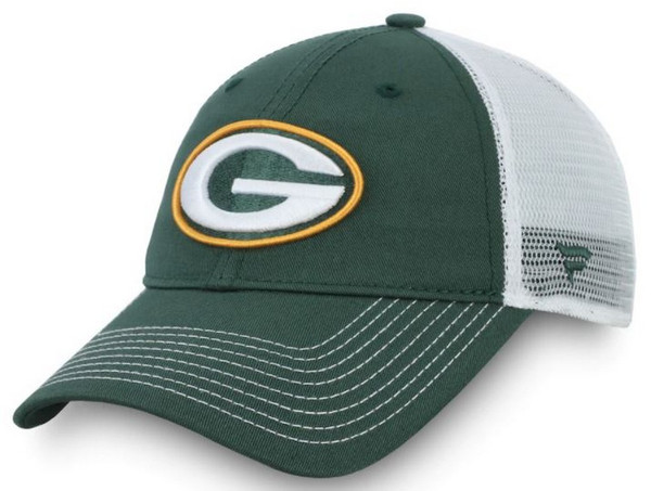 Fanatics NFL Green Bay Packers Baseball Cap Logo Football Mesh Back ...