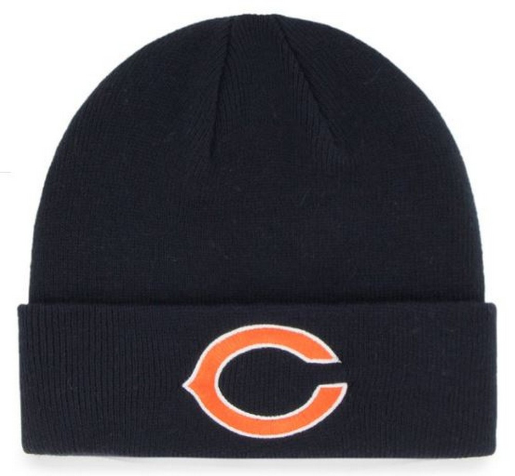 Fanatics NFL Chicago Bears Cuff Knit Hat Beanie Stocking Cap Football C ...