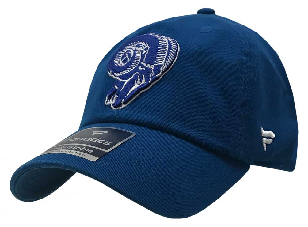 Fanatics NFL Los Angeles Rams Baseball Cap Vintage Logo Football Adjust ...