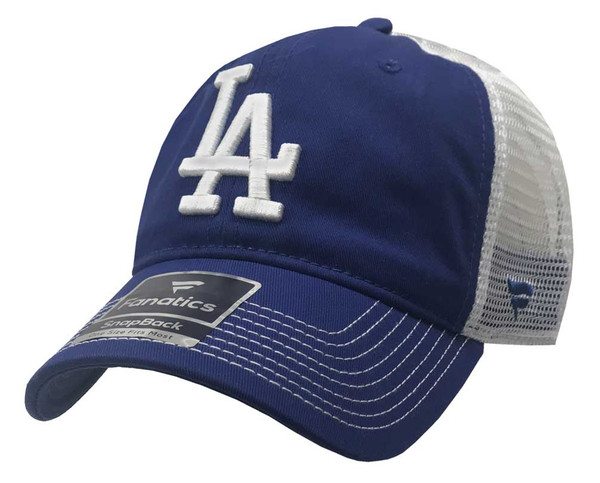 Fanatics MLB Los Angeles Dodgers Baseball Cap Logo Mesh Back Adjust Hat ...