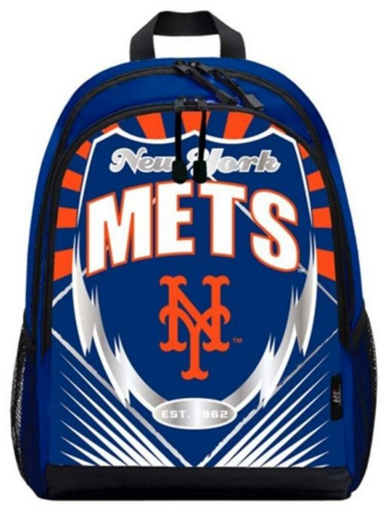 The Northwest MLB New York Mets Lightning Backpack 16.5"x 12" Childrens ...