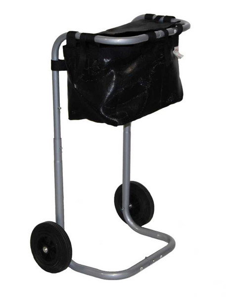 Trigon Sports ProCage Batting Practice Ball Caddy Cart, Silver 18 X 36 ...