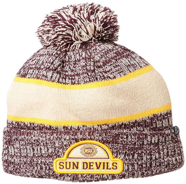 Zephyr Arizona State University Sun Devils Brighton Retro Style Knit ...