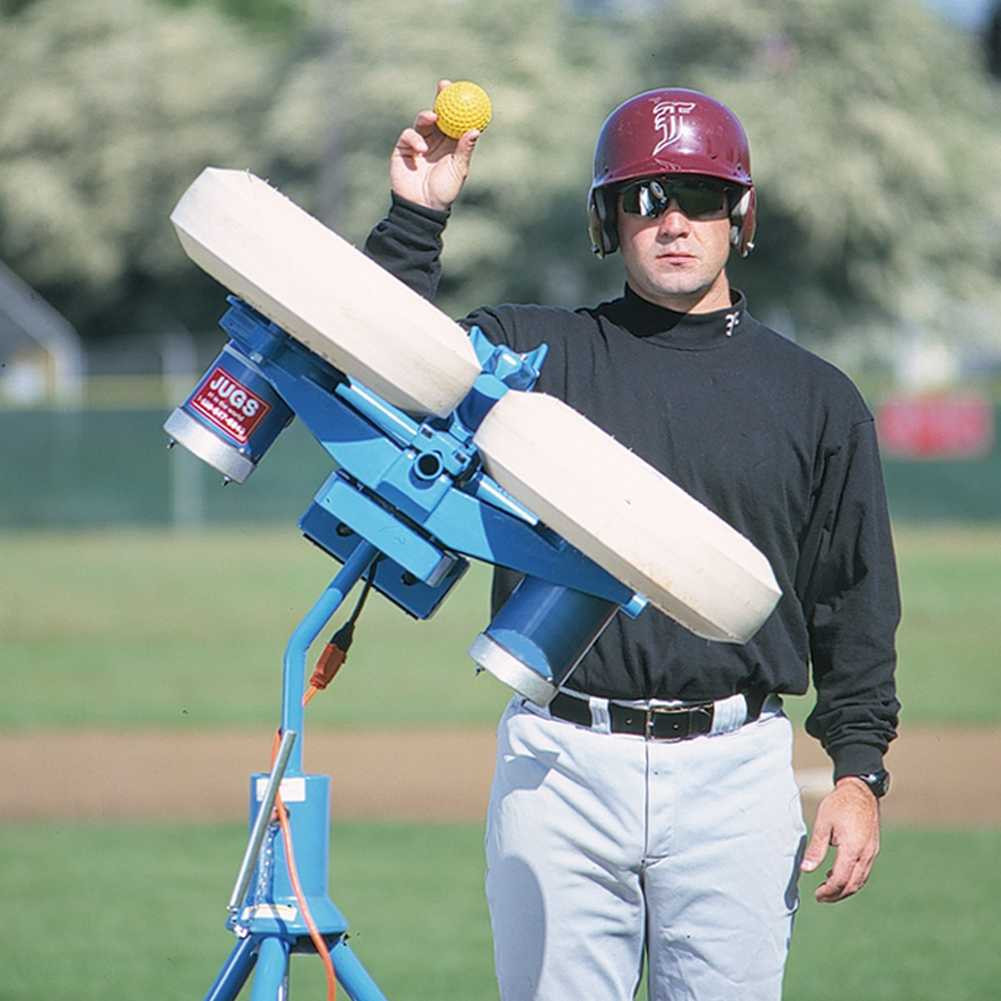 JUGS Curveball Baseball Pitching Machine, Gooseneck Design. M1000 ...