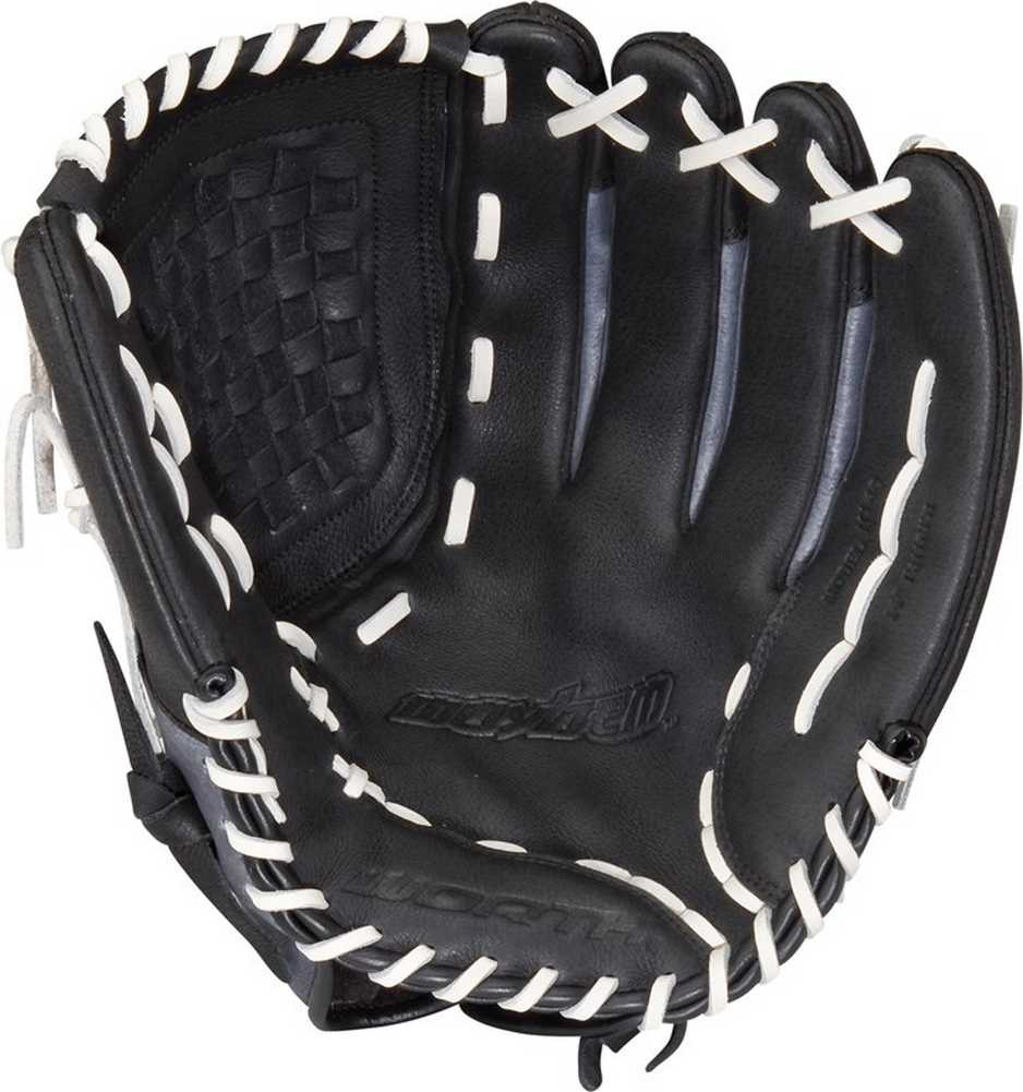 Worth 2014 Mayhem 14" Slowpitch Softball Mitt Glove, Black/Gray. M140 ...