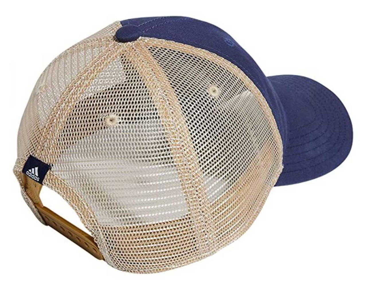 Adidas Men's Relaxed Fit Mesh Adjustable Snapback Baseball Cap - Navy ...