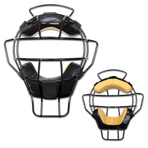 Champro Adult Baseball Umpire Ump Face Mask Bio Fresh 23 oz. Black ...