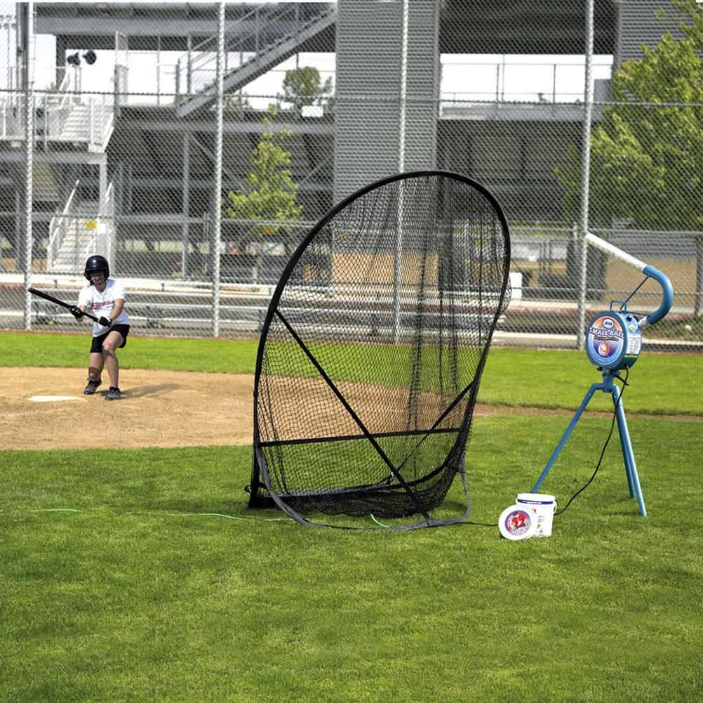JUGS Small Baseball Ball Pitching Machine, Use with 5" Polyurethane ...