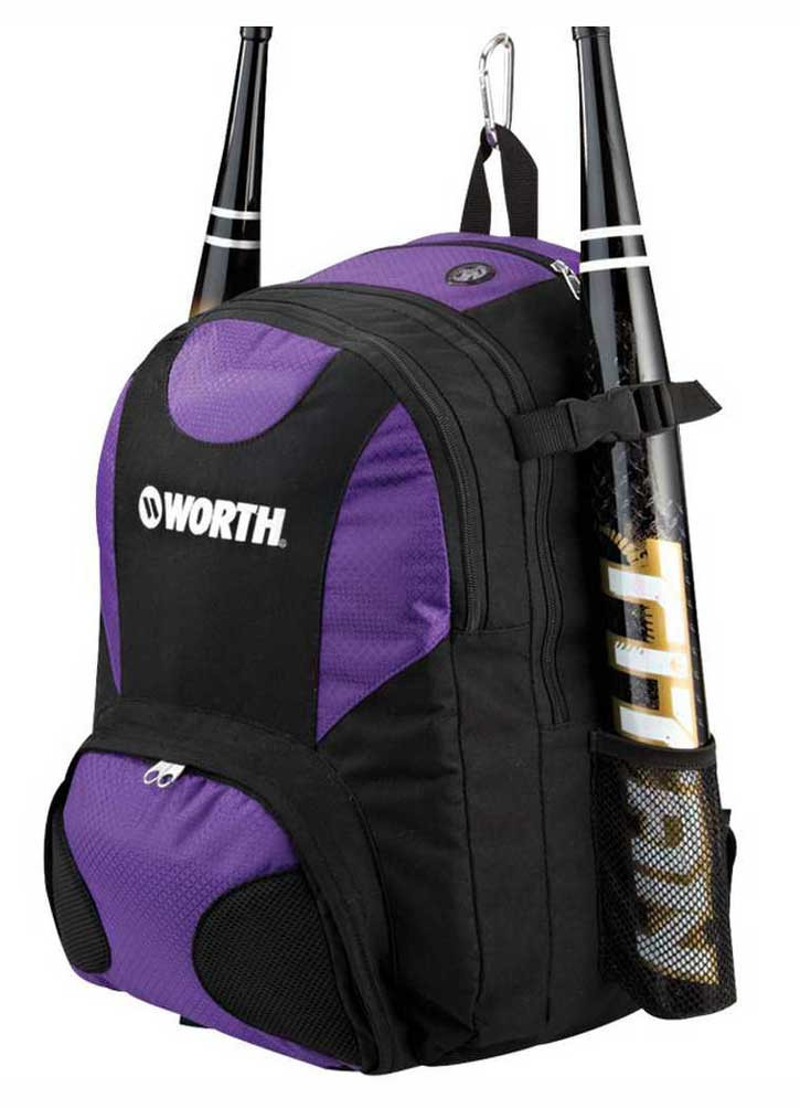 Worth Player Bat Pack Backpack, Slowpitch & Fastpitch. BKPK2 - Sports ...