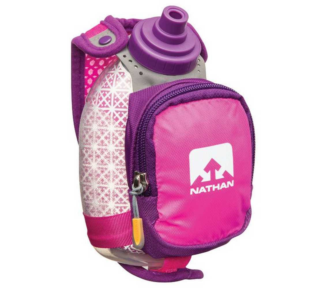 Nathan Sports QuickShot Plus Insulated with 8oz Flask Water Bottle ...