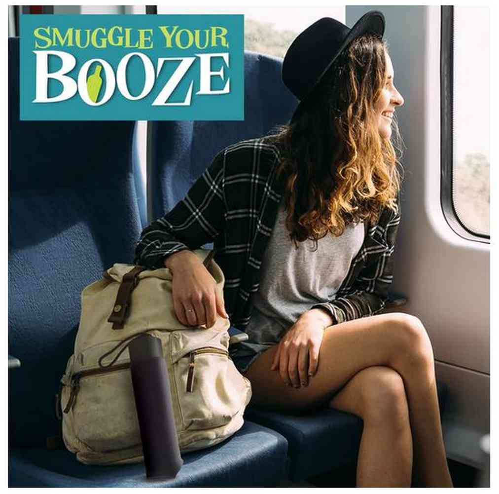 Smuggle Your Booze Hide Alcohol w/ Fake Umbrella Flask Concert Festival ...