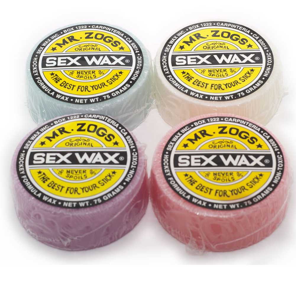 Mr Zogs Sexwax Hockey Stick Wax 1 X Yellow Label Formula 4 Scents