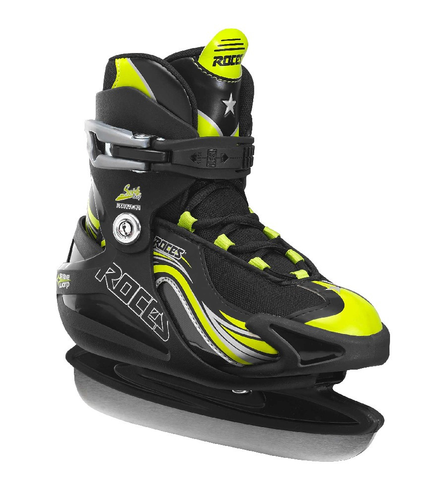 Roces Boy's Swish Ice Skate Size Adjustable 450629 00001 - Sports Diamond