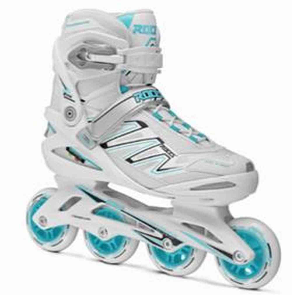Roces Womens ZYX W Fitness Inline Skates Blades ART White/Mint 400806 ...