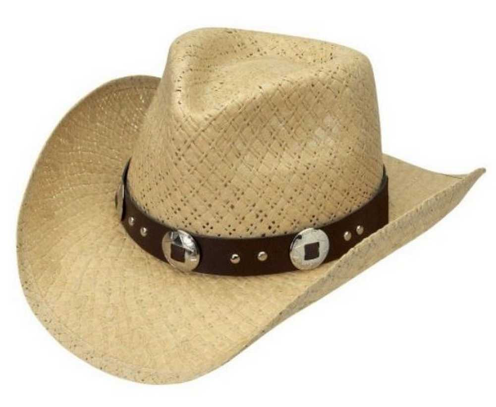 Silverado "Jasper" Men's Toyo Straw Western Cowboy Hat JASPER - Sports ...